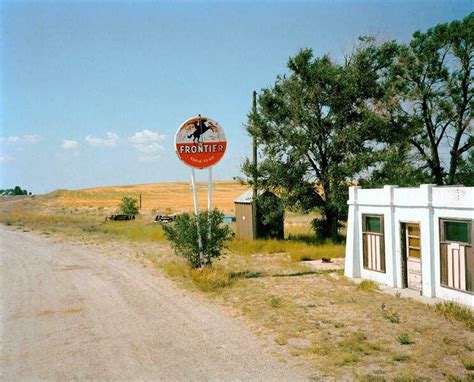 Michael Ormerod Roadsign And Field Michael Ormerod Frontier America Abandoned Boom C 1989