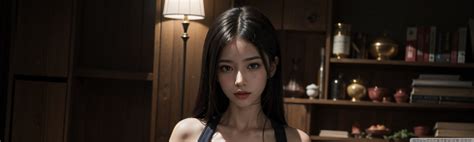 Realistic Asian Girl Digital Art 4k Uhd Wallpaper For Ultrahd Desktop