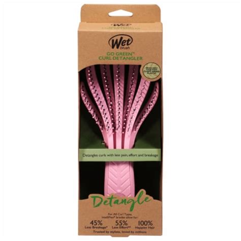 Wet Brush Go Green Curl Detangler Pink 1 Ct King Soopers