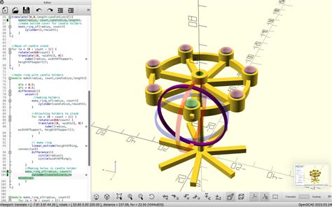 Facilitating Programming Based 3D Computer Aided Design Using
