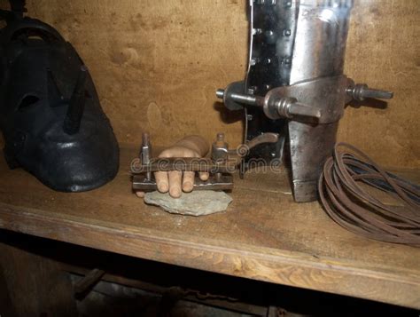 Instrumenten Van Marteling Inquisitie Stock Afbeelding Image Of Kamp