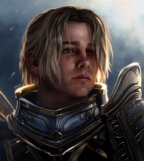 I Drew A Portrait Of Anduin R Wow