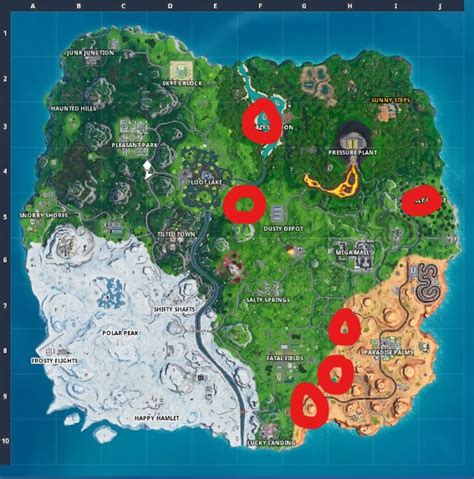 Fortnite Consume Foraged Items Locations Vg247