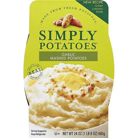 Simply Potatoes Mashed Potato Garlic 24 Oz Caseys Foods