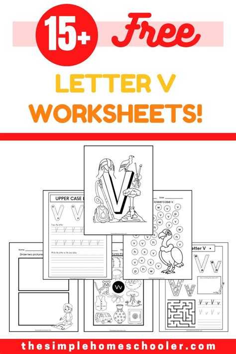 15 Letter V Printables Free And Easy Print The Simple Homeschooler