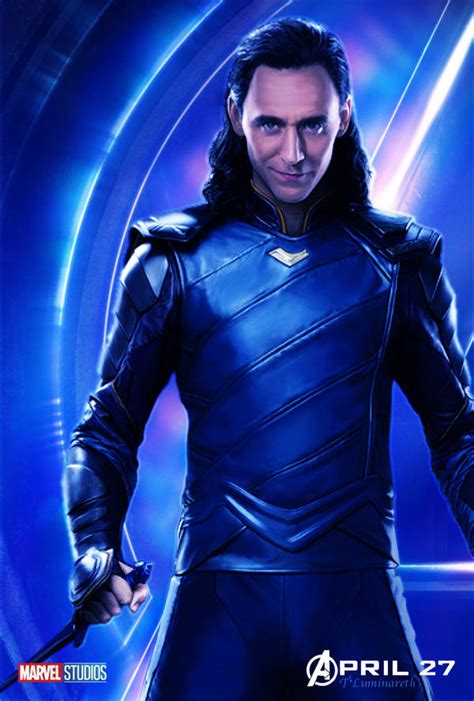 Loki Infinity War Poster By T Luminareth On Deviantart