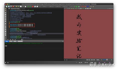 我的 Latex 实验笔记模板，请收下！ 知乎