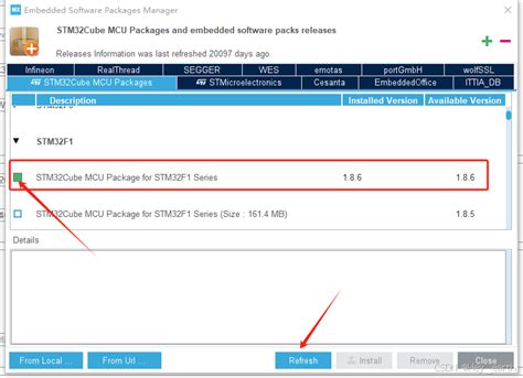解决使用stm32cubemx无法联网或者点击生成代码时，出现“the firmware package stim32cube fw f4
