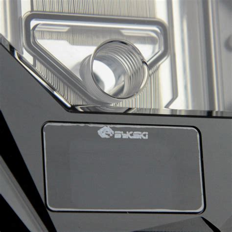 Bykski CPU FIRE ON I CPU Water Block Review Closer Examination TechPowerUp