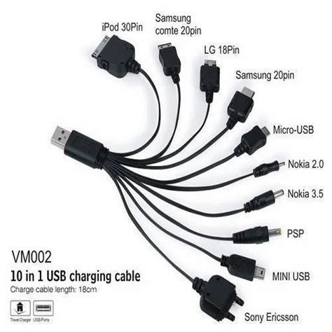 Black In Usb Charging Cable For Mobile Phone At Best Price In Phagwara
