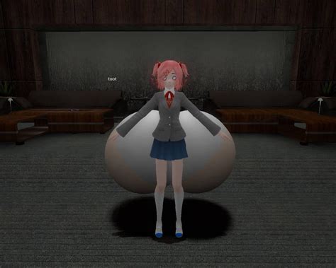 Natsuki Farts By Sorandism On Deviantart
