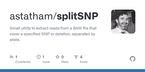 GitHub Astatham SplitSNP Small Utility To Extract Reads From A BAM File That Cover A