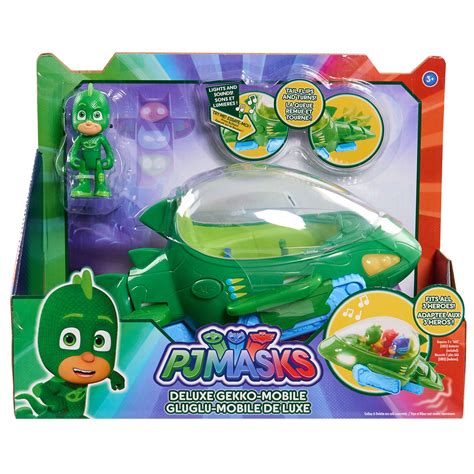 Pj Masks Glow Go Gekko Mobile Preschool Toy Vehicle G