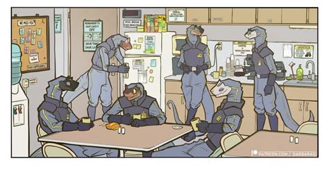 Emergency Lizard Squad Art By Darbaras R Furryvelvetsfw