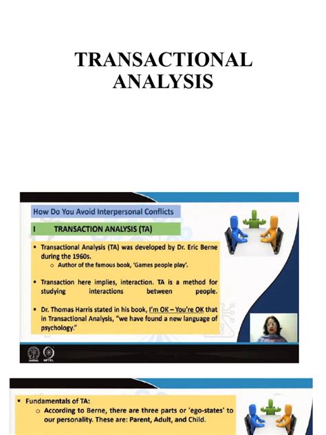 transactional analysis pdf