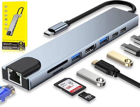 Adapter Usb C 3 1 Thunderbolt 3 Ethernet Rj45 Sklep Opinie Cena W