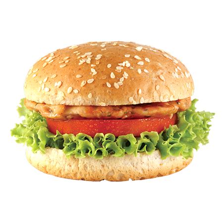 麥味登 產品介紹 漢堡湯種 漢堡 檸檬雞堡 熱量366大卡
