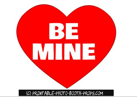 35 Free Printable Valentines Day Photo Booth Props Worksheets Library