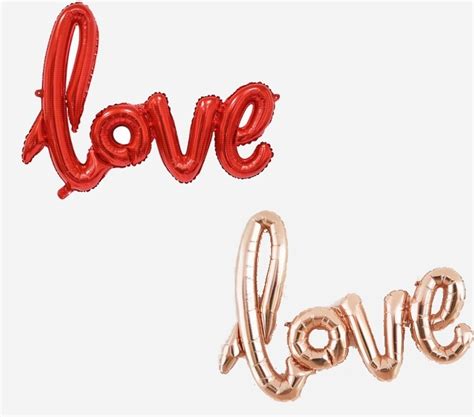 40吋連love鋁膜氣球