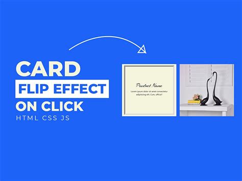 on click 3d flip card animation by divinectorweb on dribbble