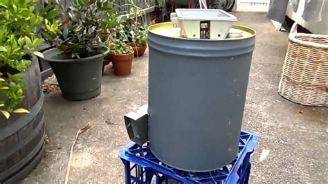 Home Built Garden Mulcher Test Run Youtube