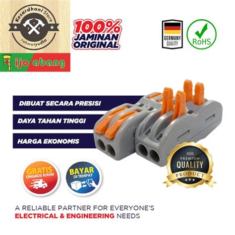Jual Konektor Sambungan Terminal Kabel Listrik X Pin Block Connector Plug Kab Jombang