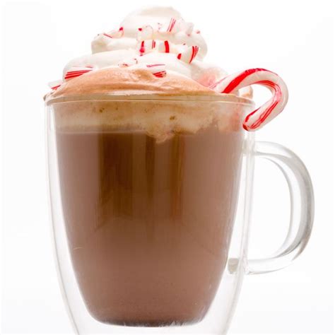 Candy Cane Kahlua Hot Chocolate Recipe—