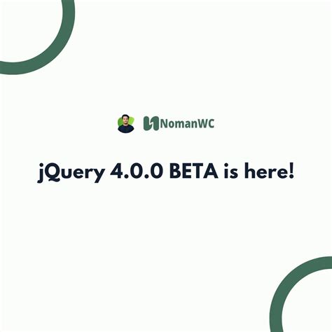learn jquery 4 0 0 beta with wordpress abdullah al noman posted on