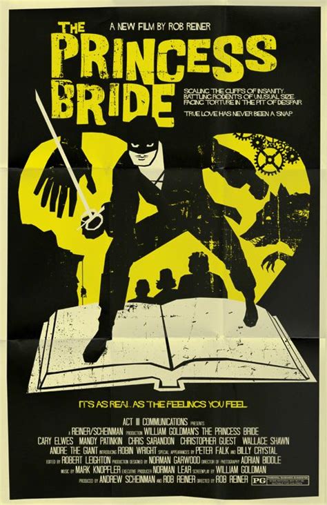 Princess Bride Poster By Markwelser On Deviantart Princess Bride Movie Princess Bride Movie