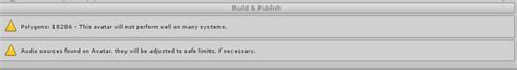 Help Unity Wont Let Me Upload Even Tho Everything Is Fine Rvrchat