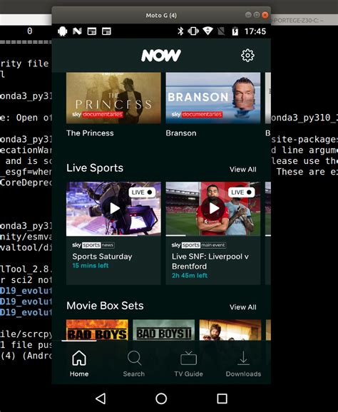 No Video Black Screen With Now TV Android App V0 36 0 Issue 3982
