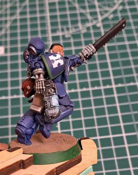 Finished My Assault Intercessor Sergeant R Warhammer40k