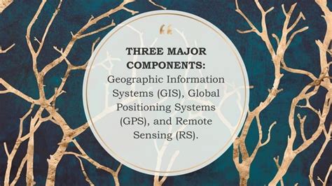 Geospatial Technology Concept Techniques And Its Components Pptx Ppt