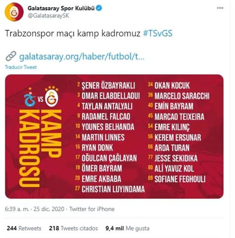 Regresa El Tigre Radamel Falcao Es Convocado Por El Galatasaray Infobae