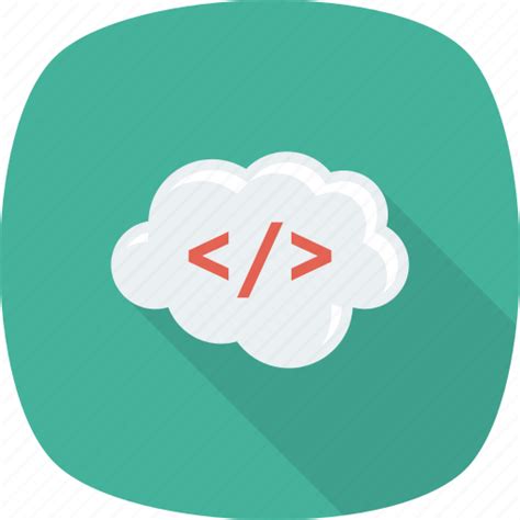 Cloud Code Html Markup Icon Download On Iconfinder