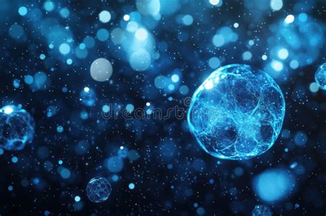 Microscopic Gas Particles Suspended In The Air Create A Stunning Visual Of Movement And Light