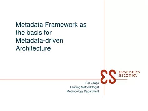Ppt Metadata Framework For Metadata Driven Architecture Powerpoint