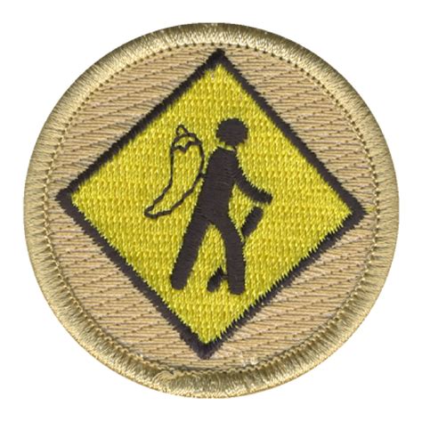 Spicy Hiker Patrol Patch Embroidered Scout Uniform Patch 2 In Round