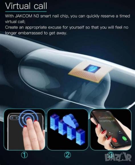 Anti Uv Универсален Смарт Нокът Iot Радио Индуктивен Чип Интернет на Нещата Android Nfc Apple