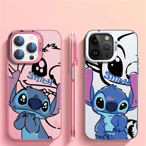 Disney Stitch Funda De Tel Fono Para Apple IPhone XR X 15 Pro Max 11 12
