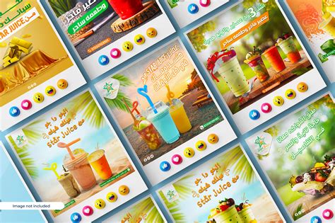 Juice Social Media Post Design Behance