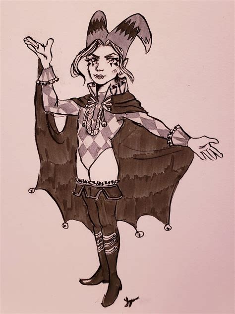 Vampire Jester By Comical Lobster On Deviantart