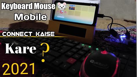 How To Connect Mouse Keybord On Your Android Phone Mouse Keyboard Ko