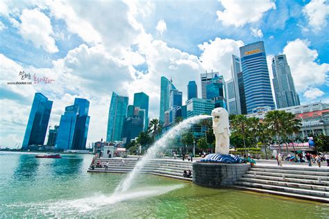 머라이언 공원 머라이언상 스타벅스 Your Singapore 홍차왕자의 싱가포르 여행기 07 네이버 블로그
