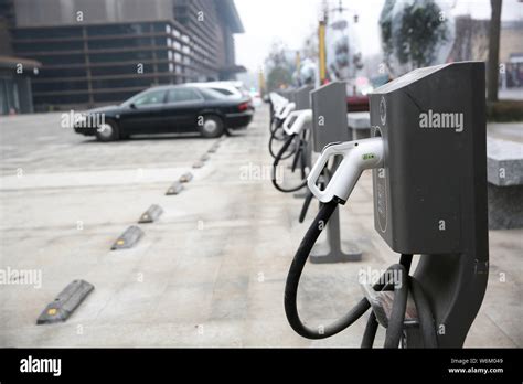 File Charging Piles Are Pictured At A Charging Station Of State Grid Corporation Of China In