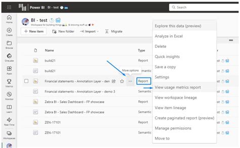 How To Monitor Usage With Usage Metrics Report In Power Bi Zebra Bi