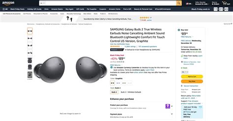 Offre Du Jour Samsung Galaxy Buds2 Avec Anc Et Jusquà 29 Heures D