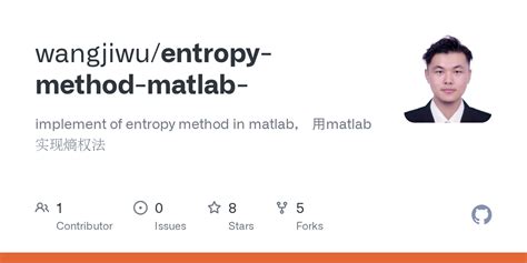 Github Wangjiwuentropy Method Matlab Implement Of Entropy Method