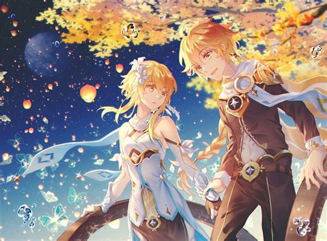 GENSHIN IMPACT LUMINE Aether Genshin Impact HD Wallpaper Pxfuel