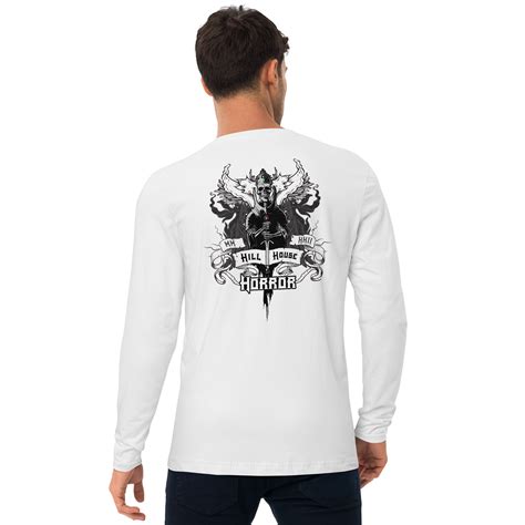 H3 2022 Long Sleeve Fitted Crew Hill House Horror